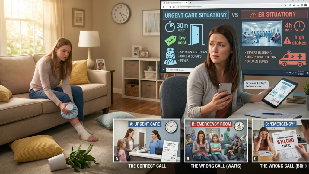 Urgent Care vs. ER: When to Choose Which (A NJ Guide) | A+ Urgent Care NJ